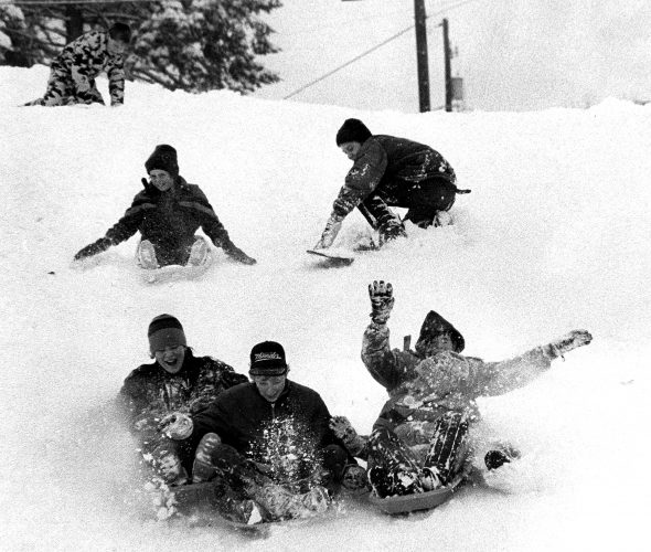 Snow day sledding! | News, Sports, Jobs - The Express